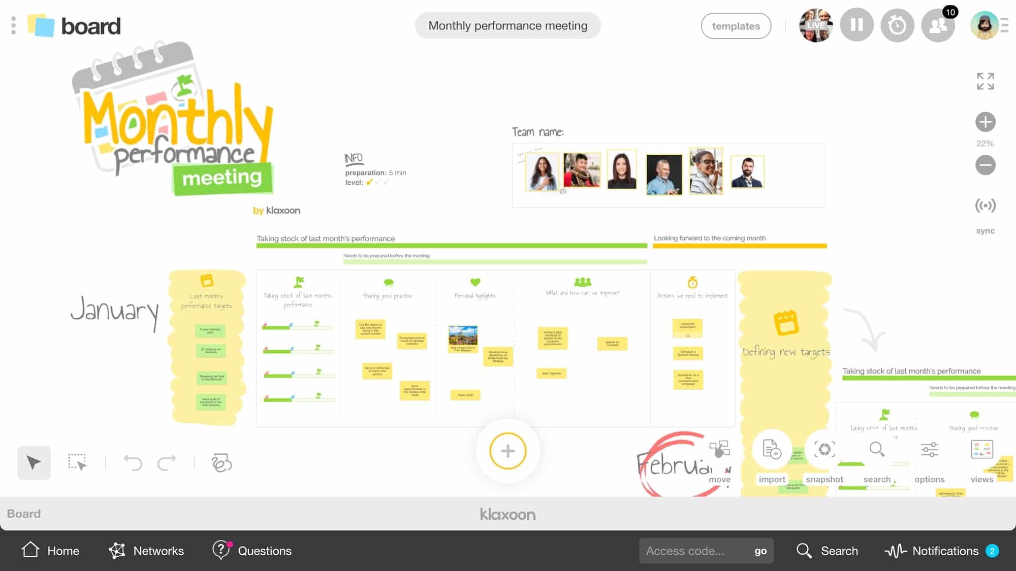 Monthly Performance Meeting: follow-up and improvement over the months ...