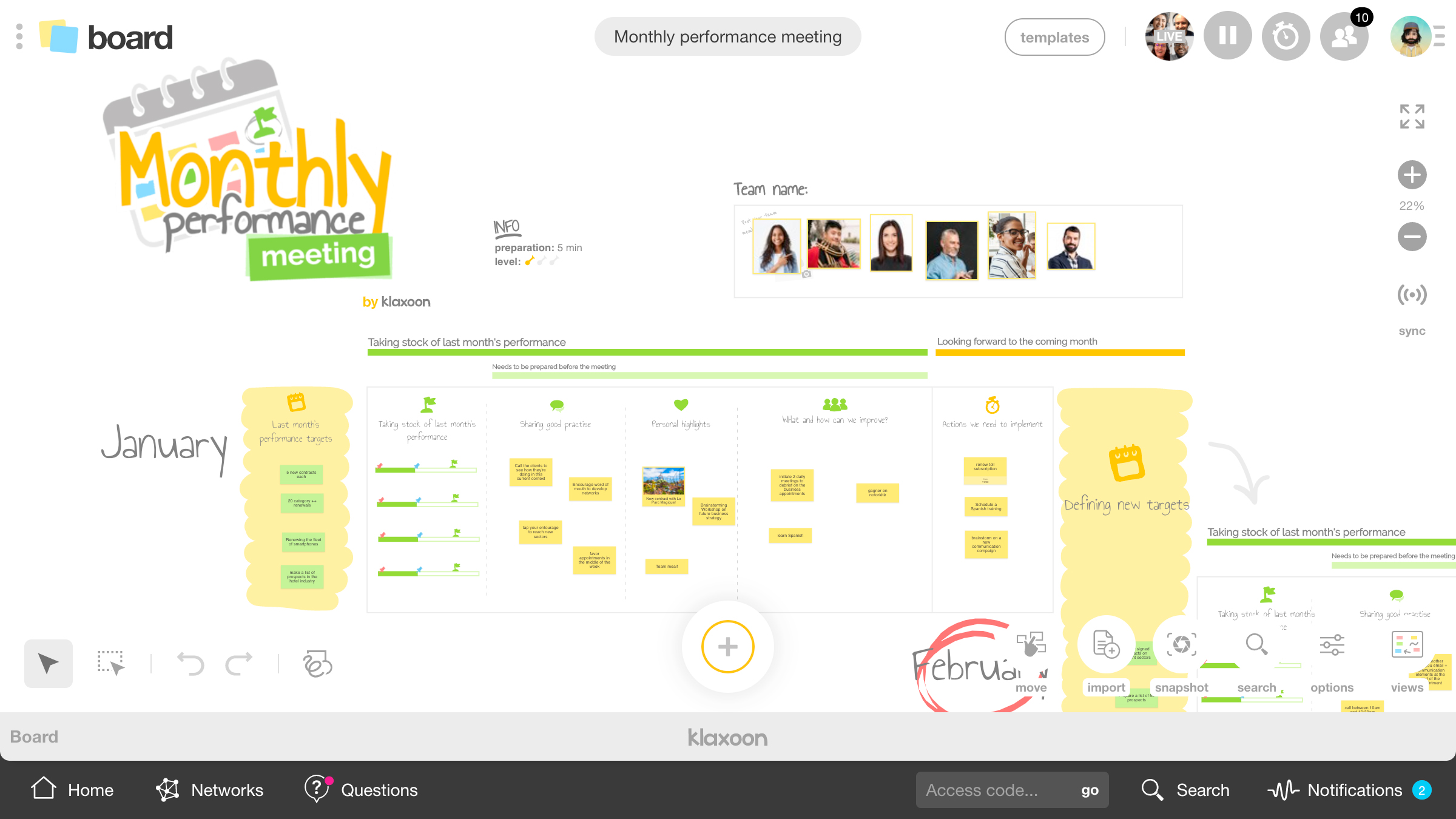 Monthly Performance Meeting: follow-up and improvement over the months ...