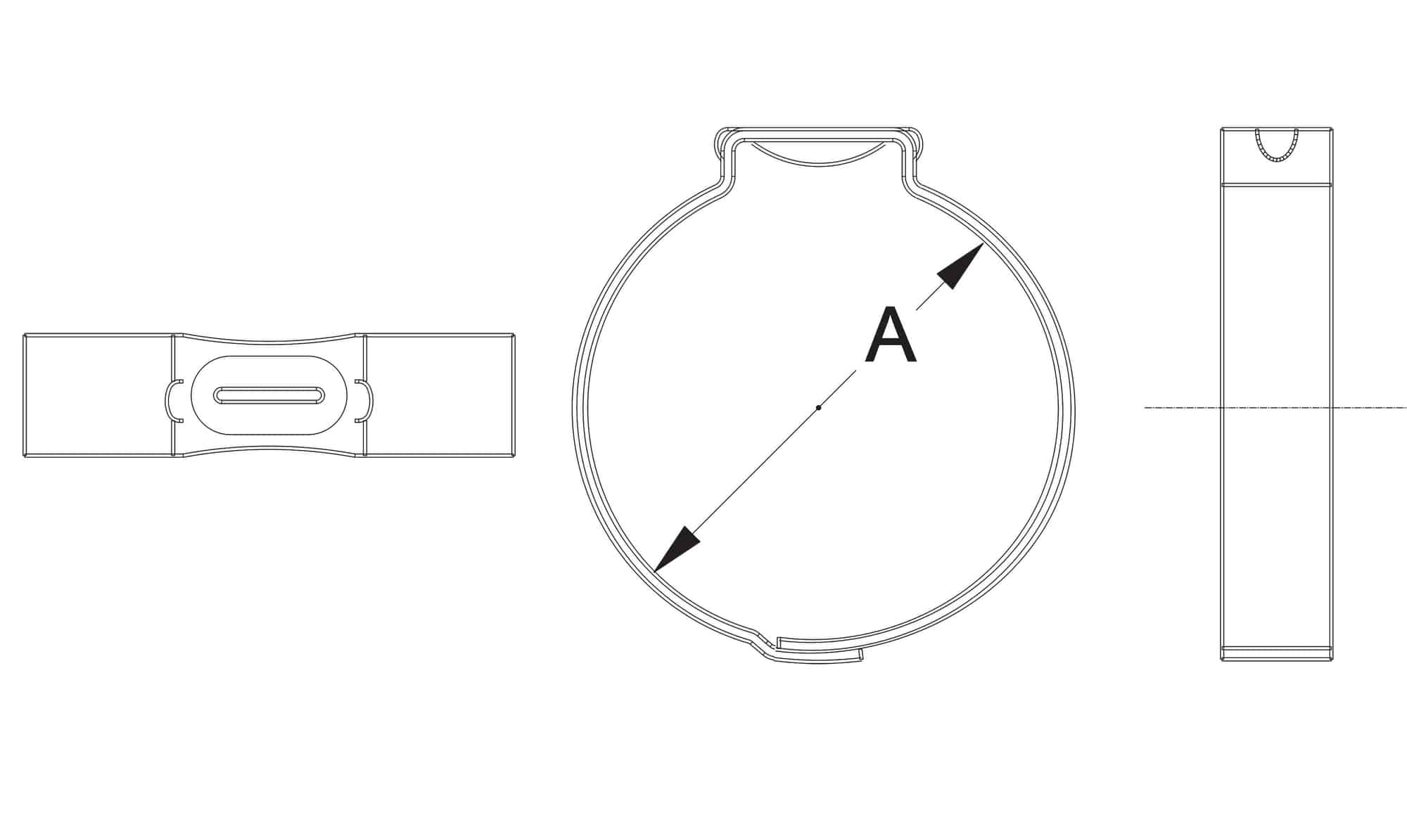 Keystone Mechanical & Stainless Steel Pinch Clamps - Poly Pipe Pinch Clamp