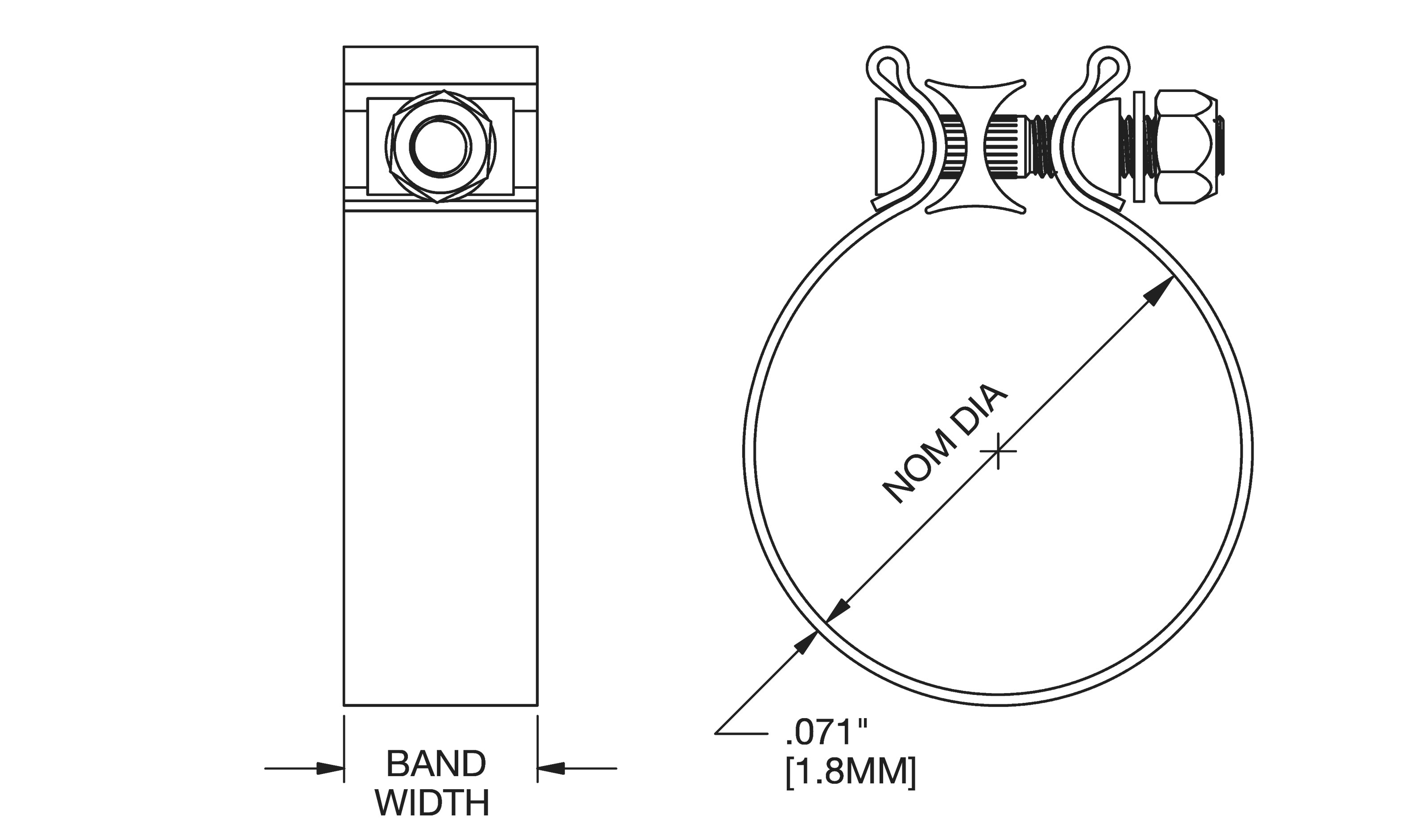 Exhaust Band Clamp Manufacturer - 430 & 304 SS Exhaust Clamps