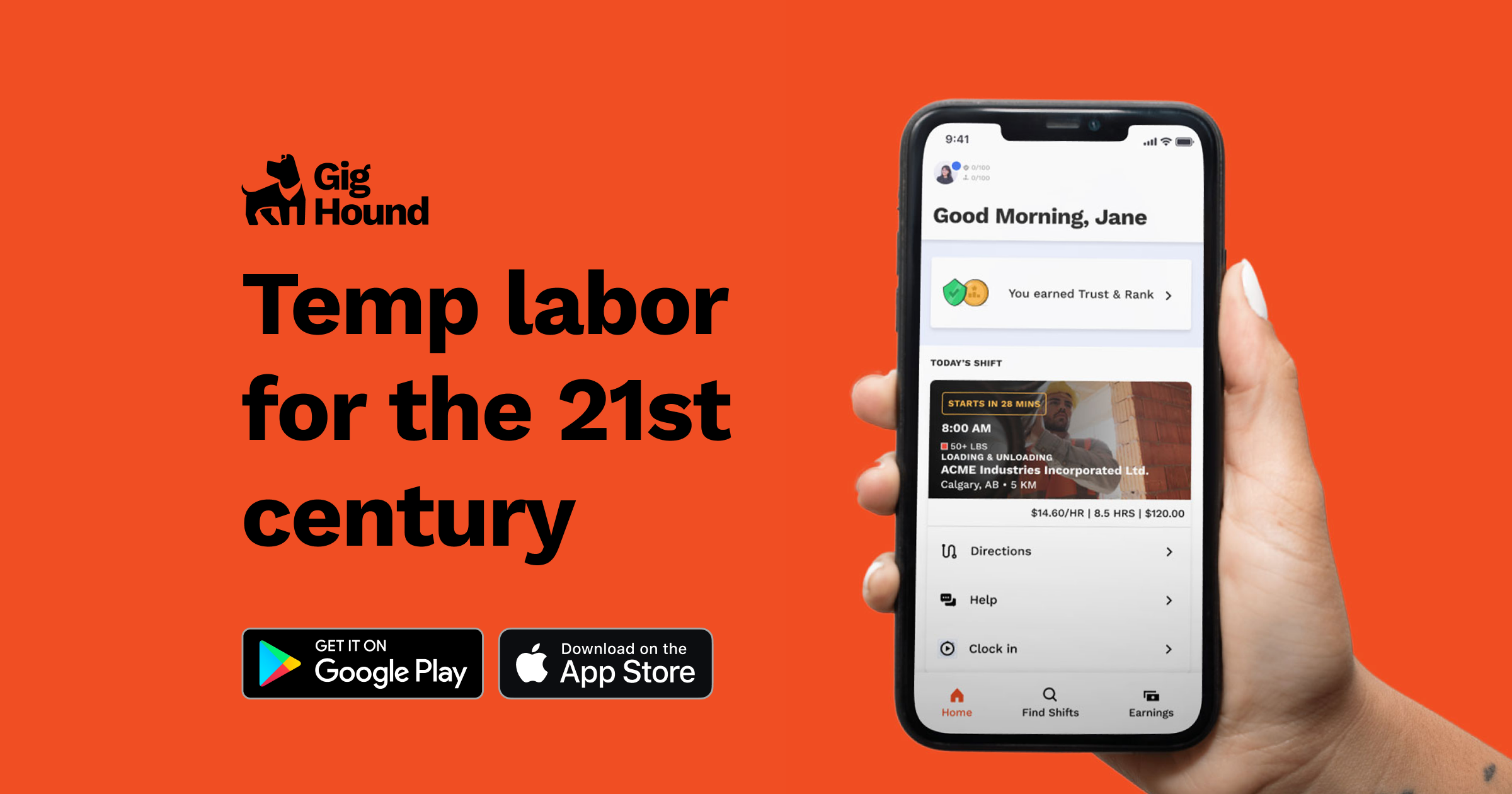 GigHound: Hire workers or find work now