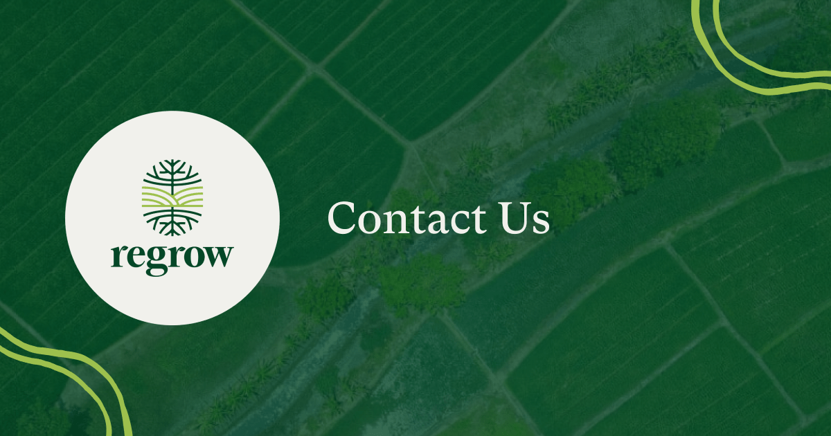 Regrow Ag: Get in Touch