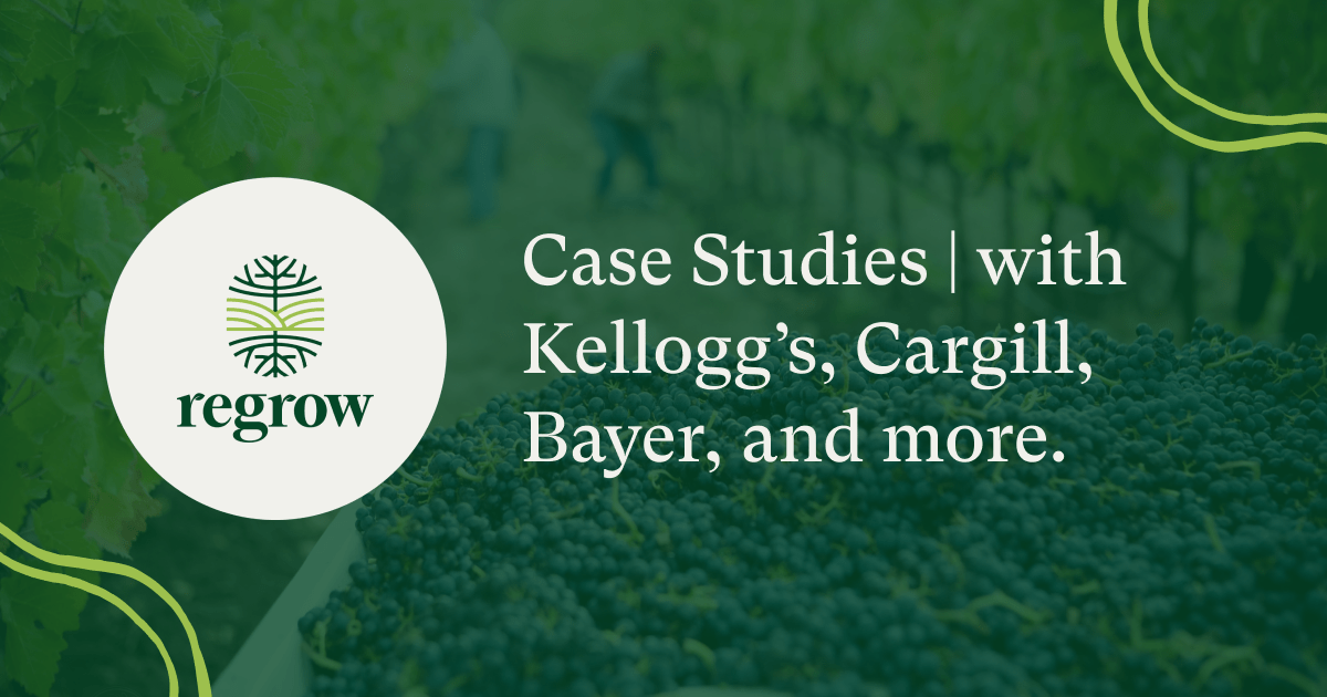 Case studies in regenerative agriculture