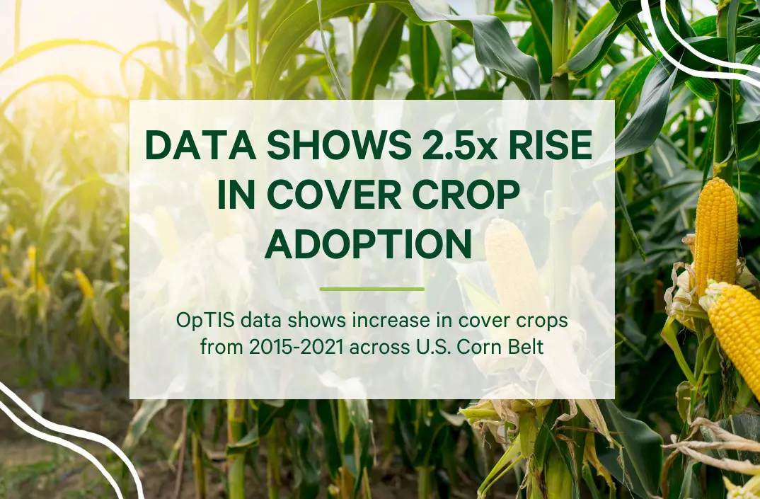 NEW OpTIS DATA FROM SATELLITE IMAGERY SHOW 2.5x RISE IN CORN BELT COVER ...