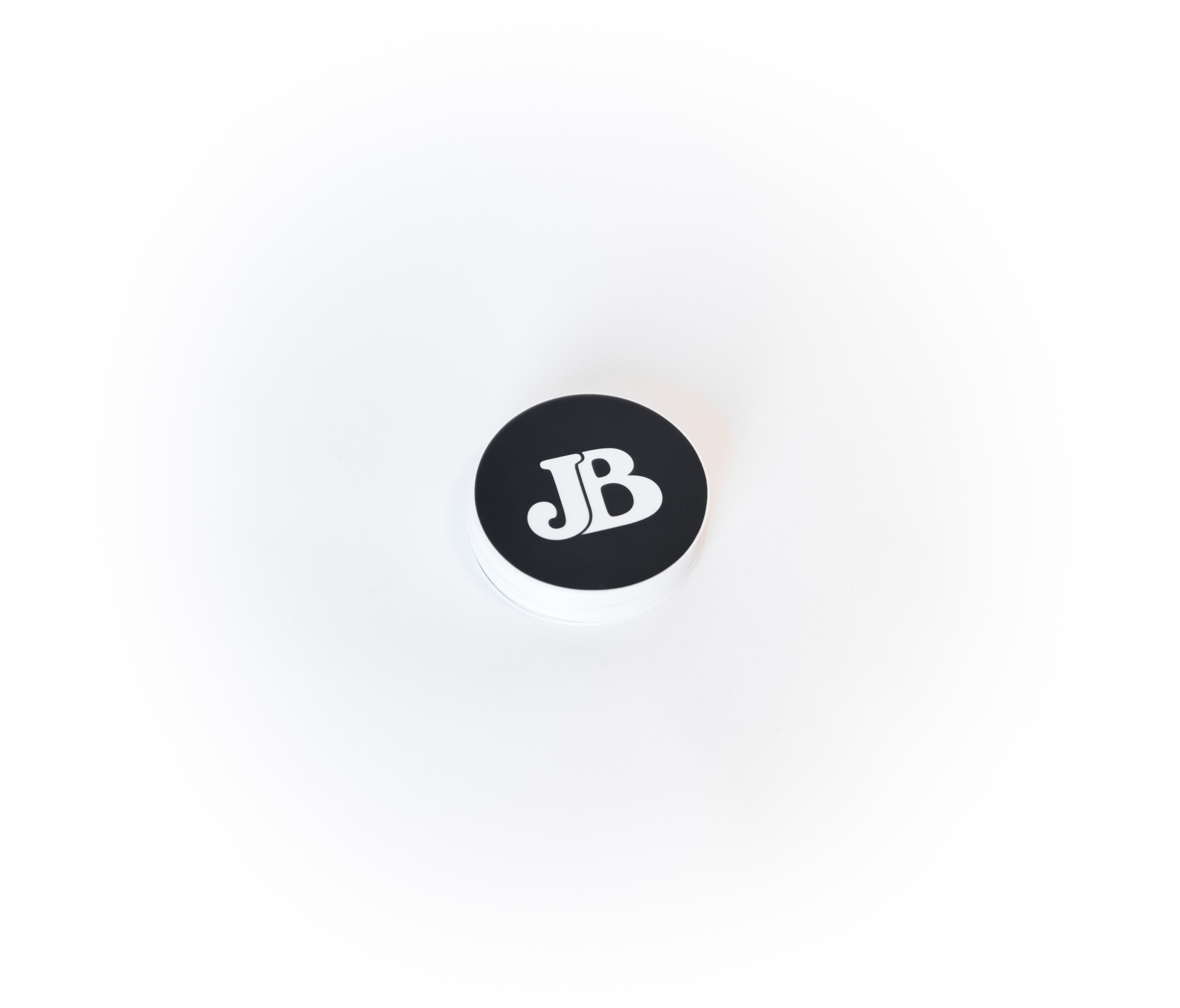 Circular Charcoal JB Sticker | JonsBones: Responsibly Sourced Human ...