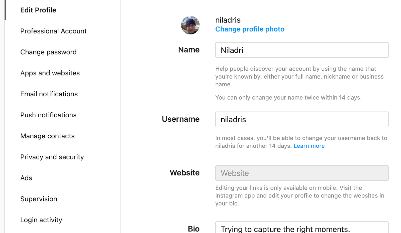 How To Change Your Name And Handle On Instagram