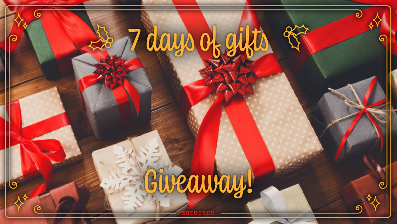 Join our 7 Days of Gifts Giveaway!