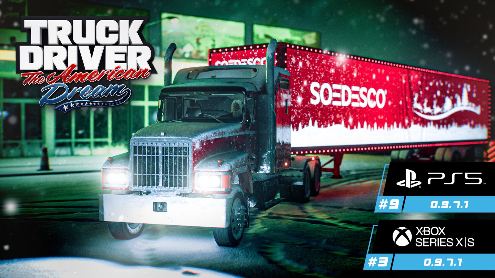 PS5 Patch #9 & Xbox Patch #3 Truck Driver: The American Dream