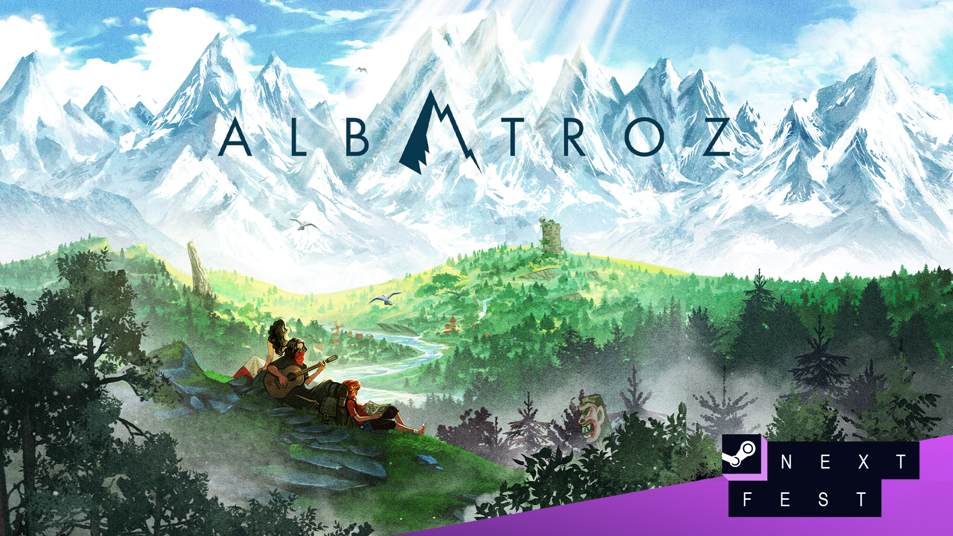 Albatroz Key Art Reveal And Steam Next Fest Albatroz Key Art Reveal And Steam Next Fest