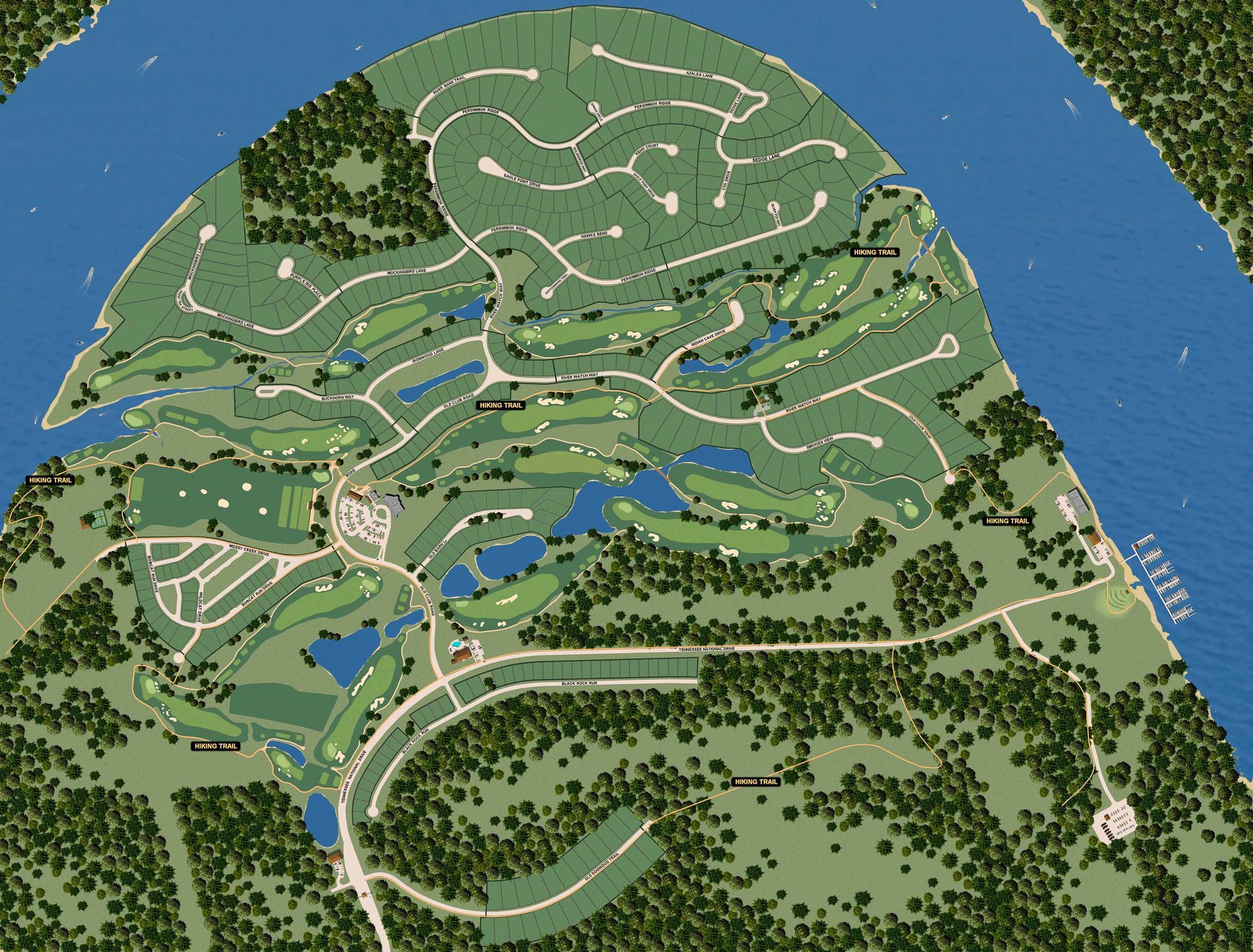 Property Map | Tennessee National