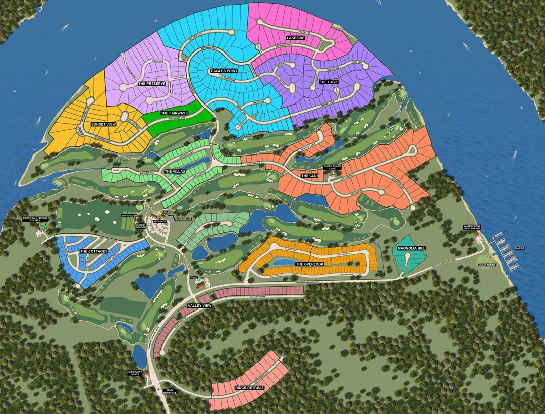 Property Map | Tennessee National