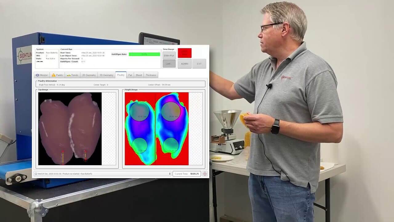 Sightline Vision Inspection of Poultry | Video