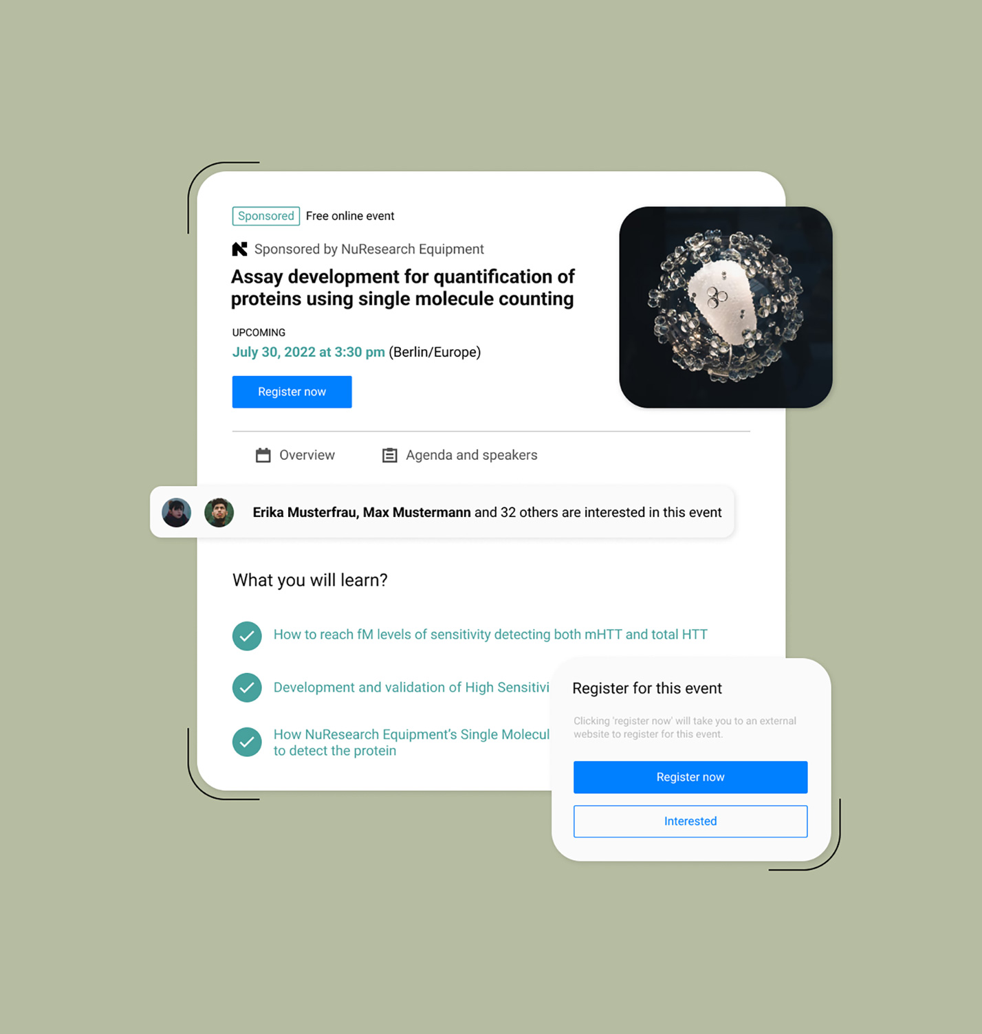 Promote scientific events | ResearchGate Marketing Solutions