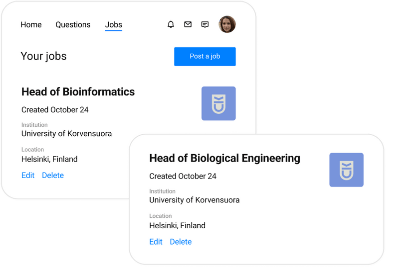 Recruitment | ResearchGate Scientific Recruitment Solutions