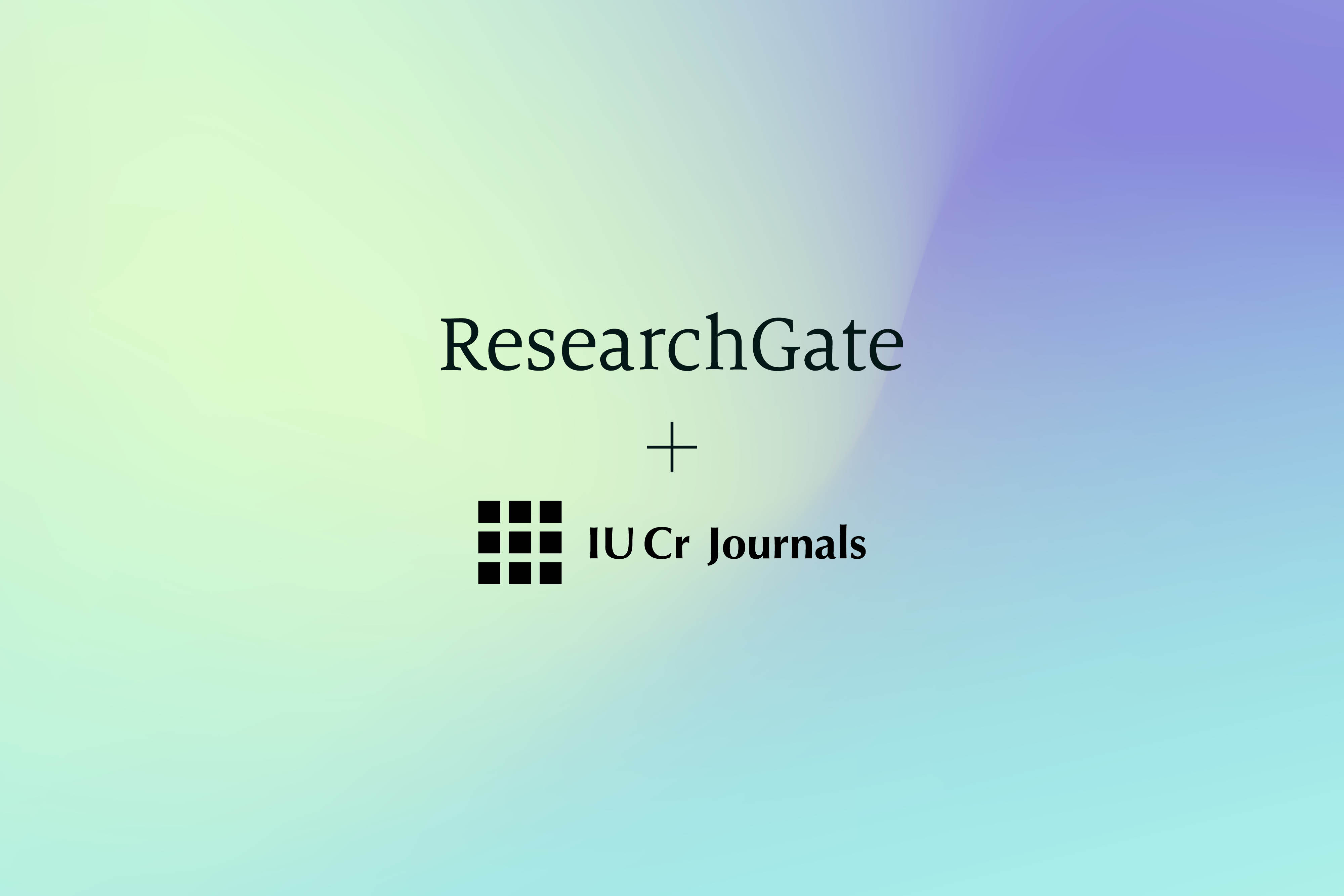 ResearchGate Newsroom | ResearchGate and the International Union of ...
