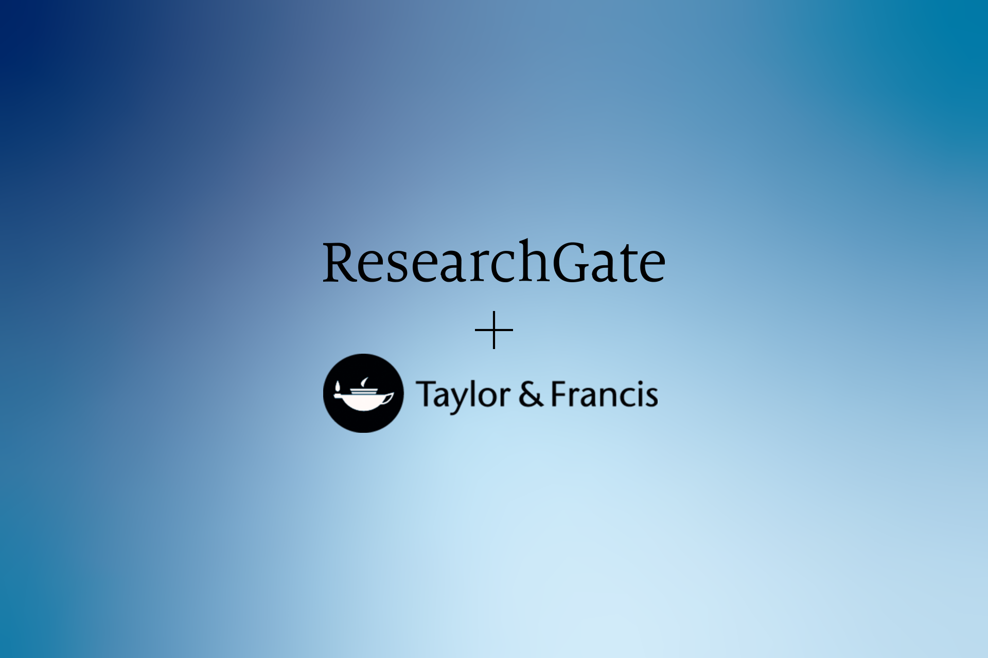 ResearchGate Newsroom | ResearchGate and Taylor & Francis expand ...