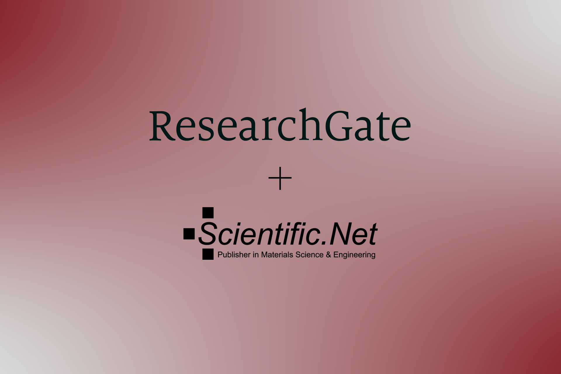 ResearchGate Newsroom | ResearchGate and Trans Tech Publications announce Journal Home partnership