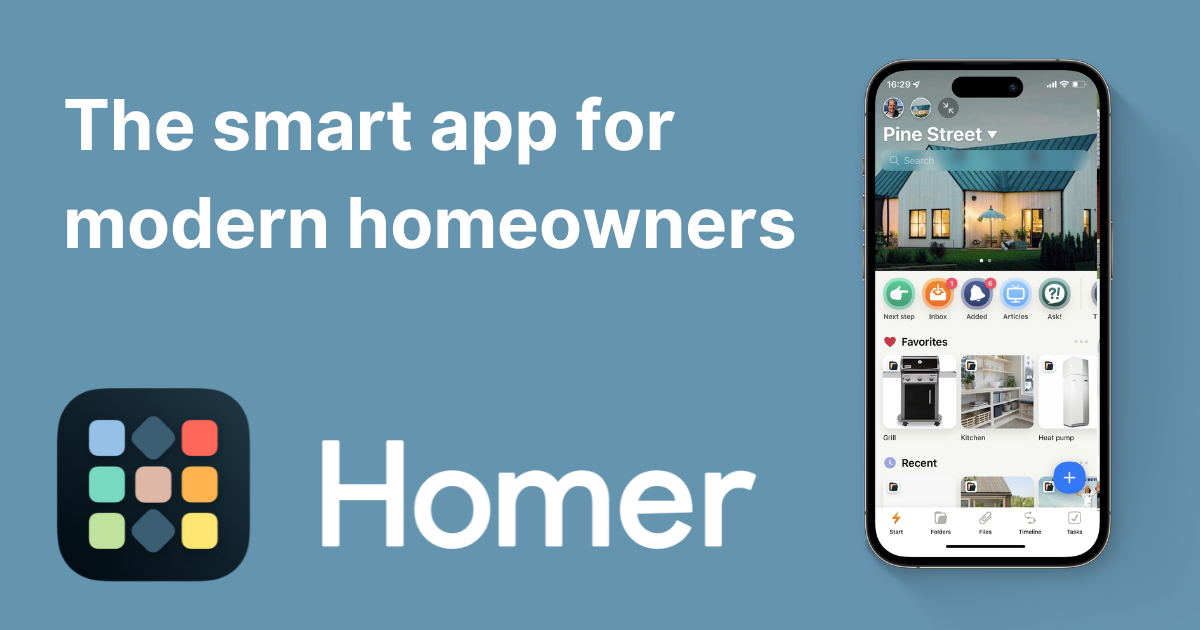 Homer | Helping You Be a Better Homeowner