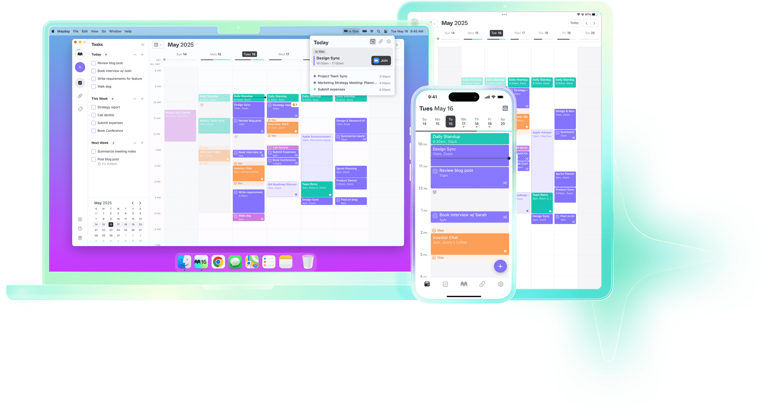 Mayday: The AI-Assisted Calendar