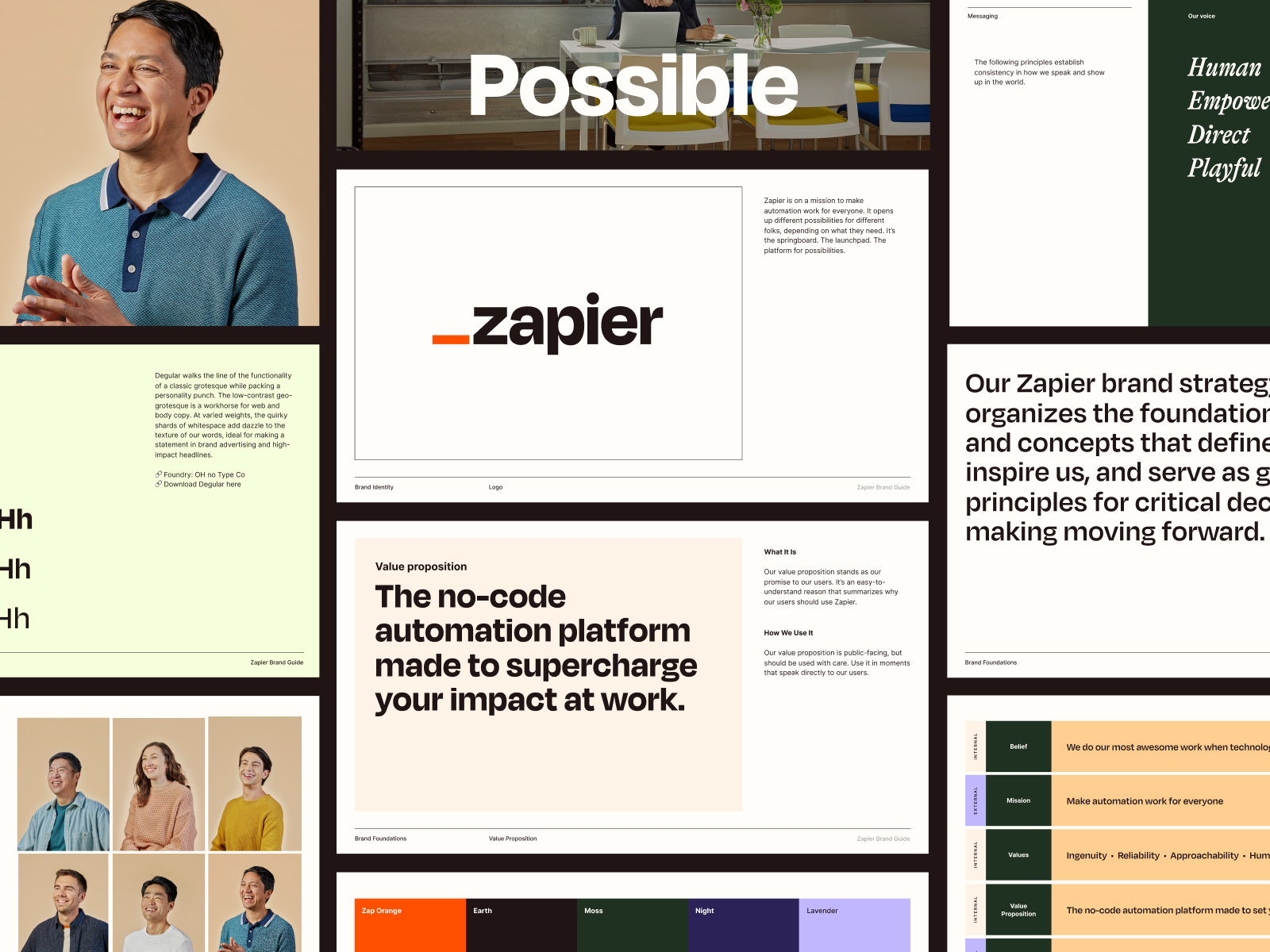 Zapier — Identity design by Julia Jaskólska