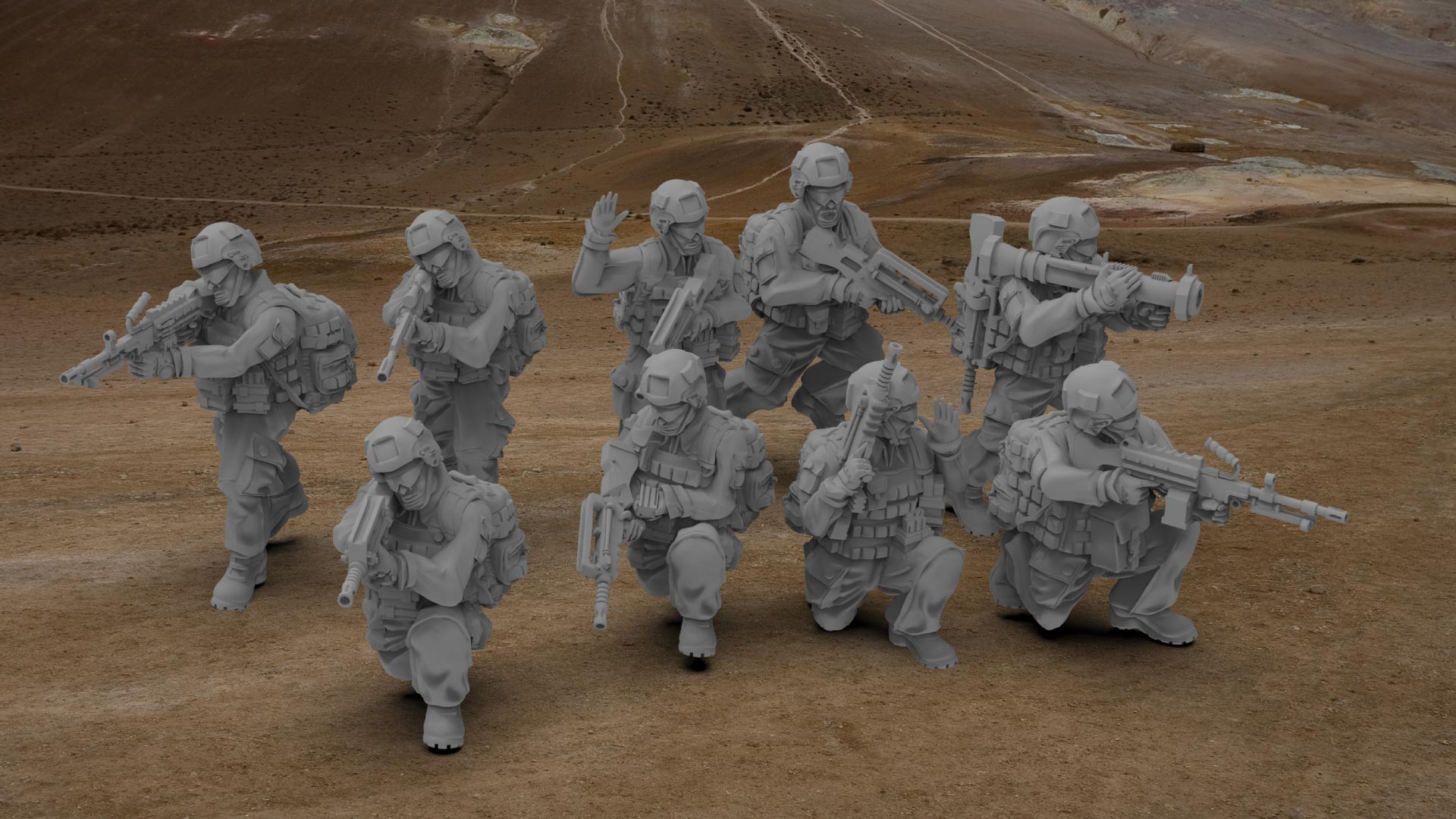 Modern French Soldier