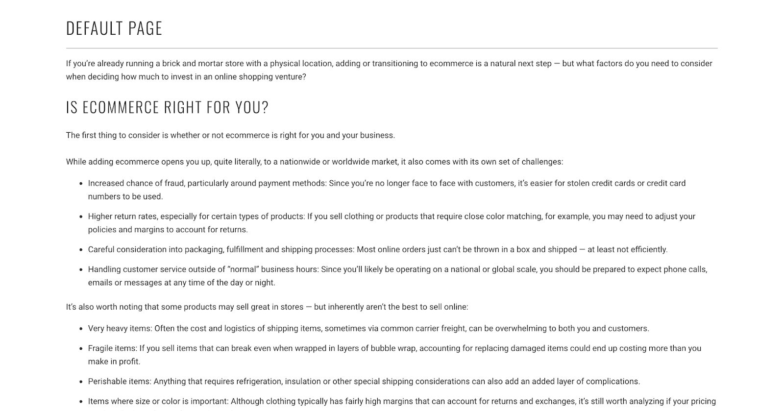 Shopify Page Templates How To Edit Shopify Pages Fast Easy
