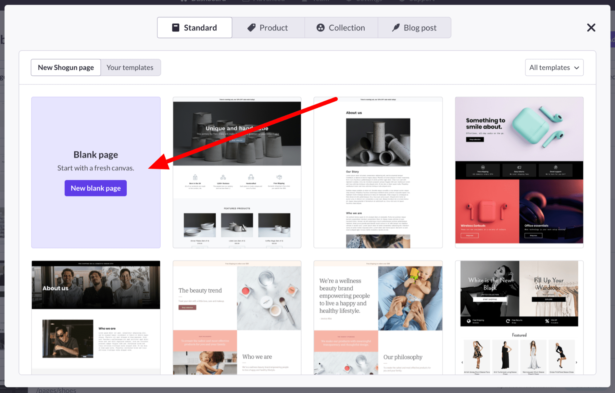 How to Add an About Us Page in Shopify (+ Templates)