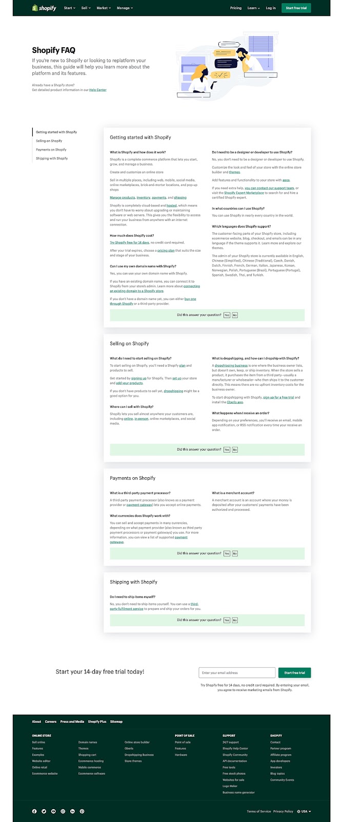 9 Incredible FAQ Page Examples That Keep Customers Informed