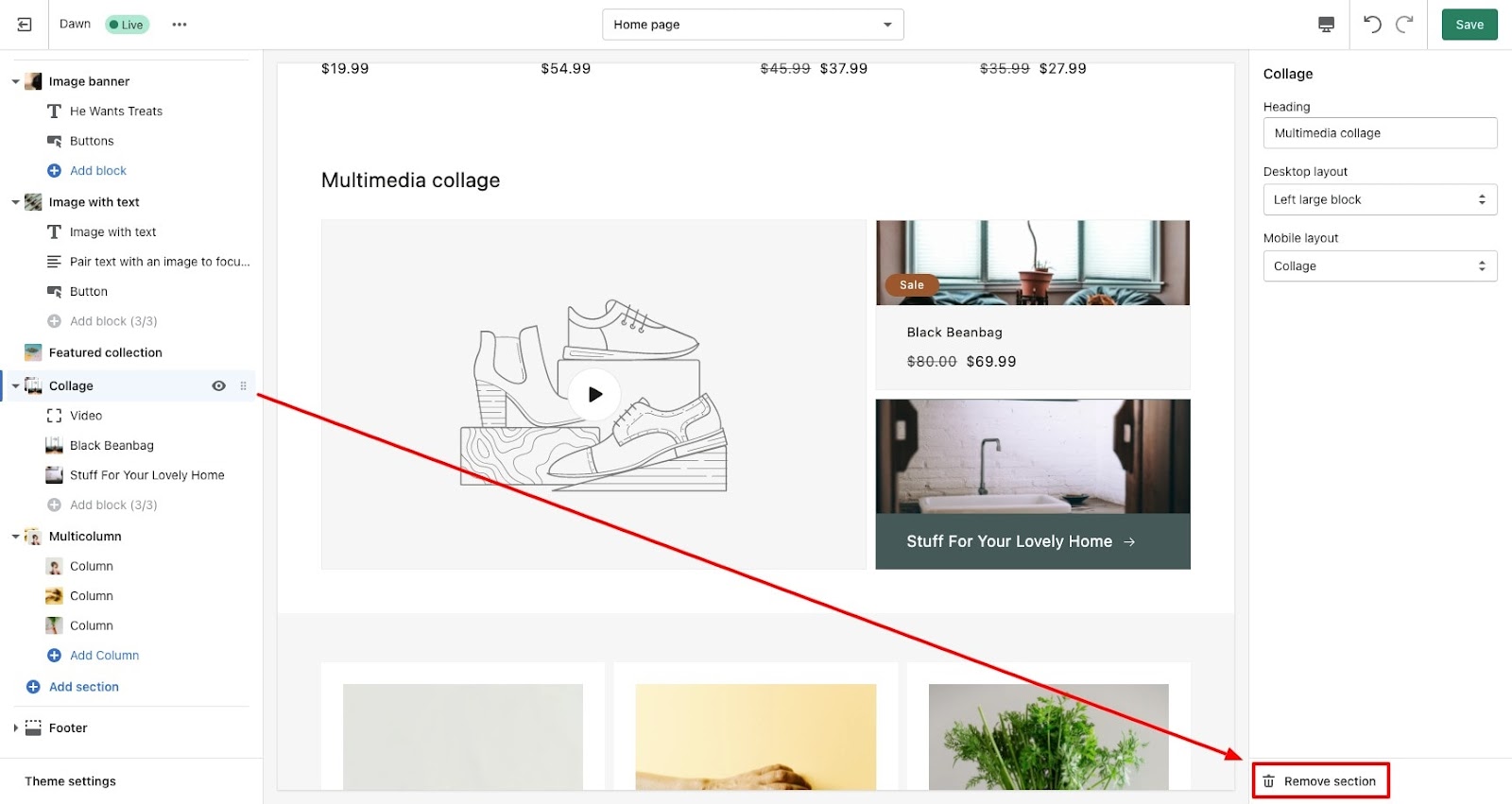 How to Edit Your Shopify Homepage Quickly (+ Examples)