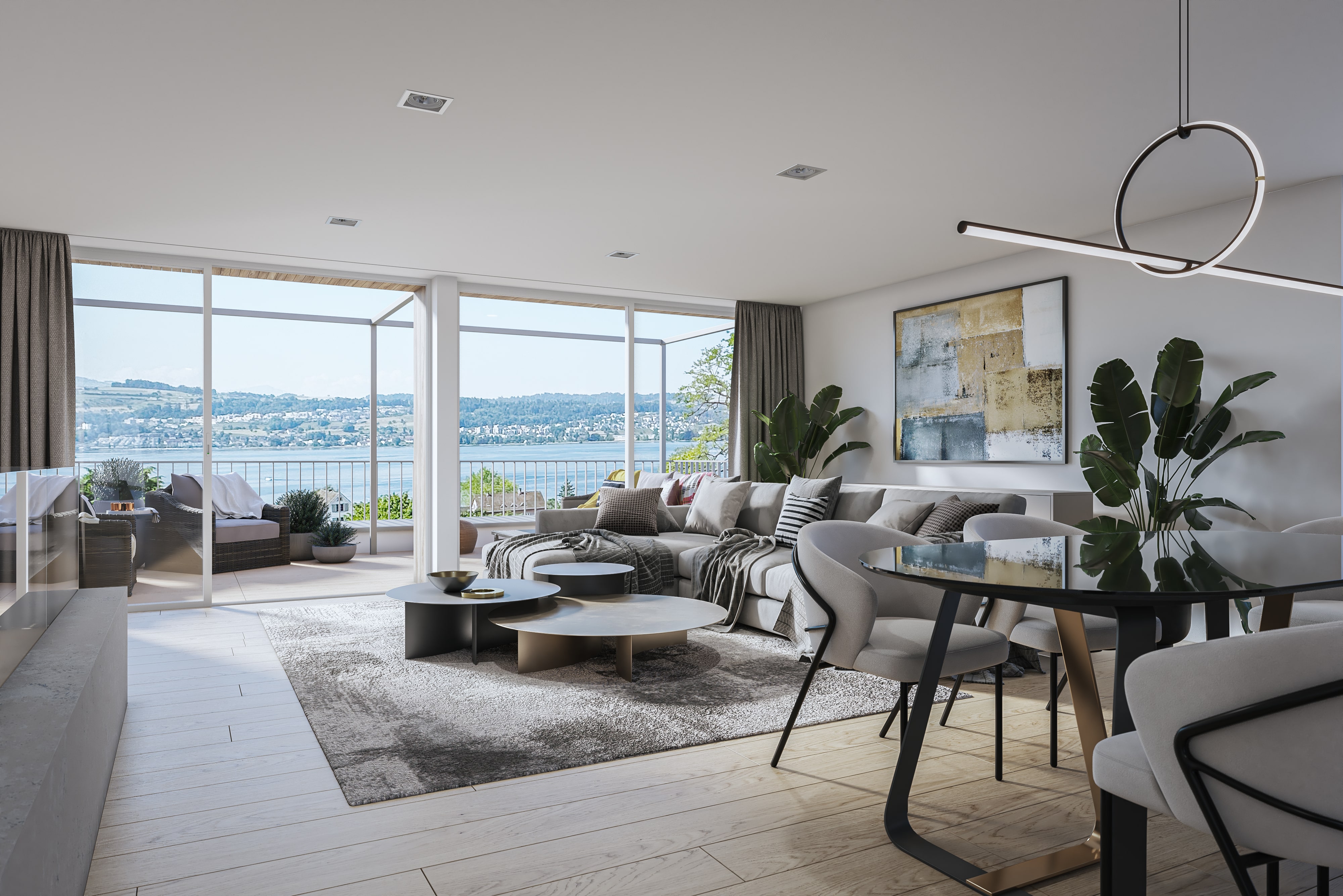 Projektankündigung: 3.5 - Zimmer Attikawohnung mit Seesicht Frühjahr 2024 Birchweidweg 7, 8707 ...