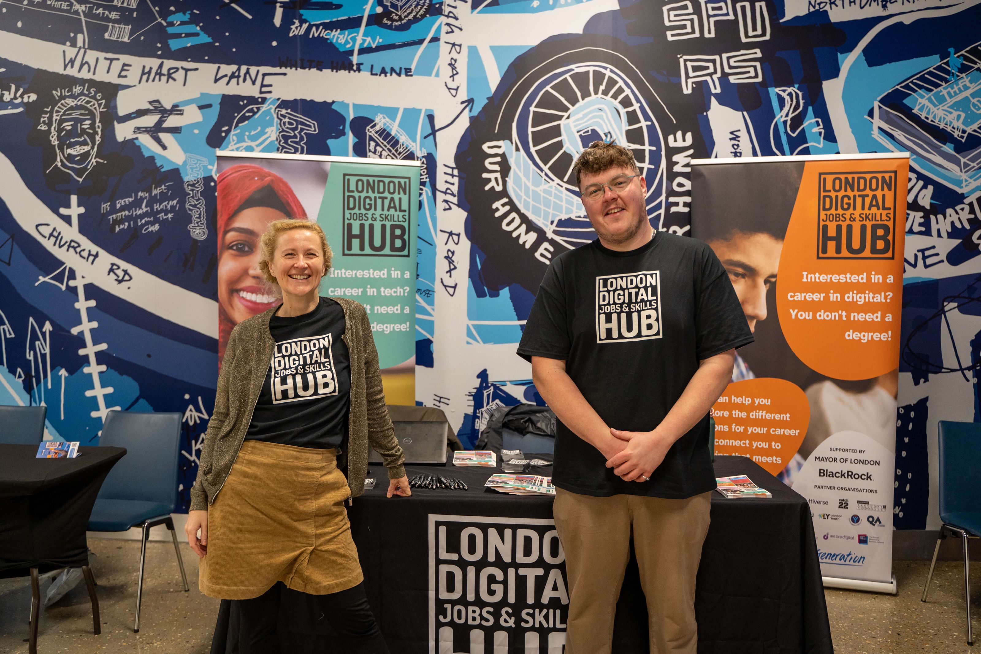 Exhibit With The UK Careers Fair in 2024