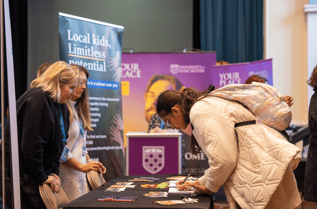 Exhibit With The UK Careers Fair in 2024