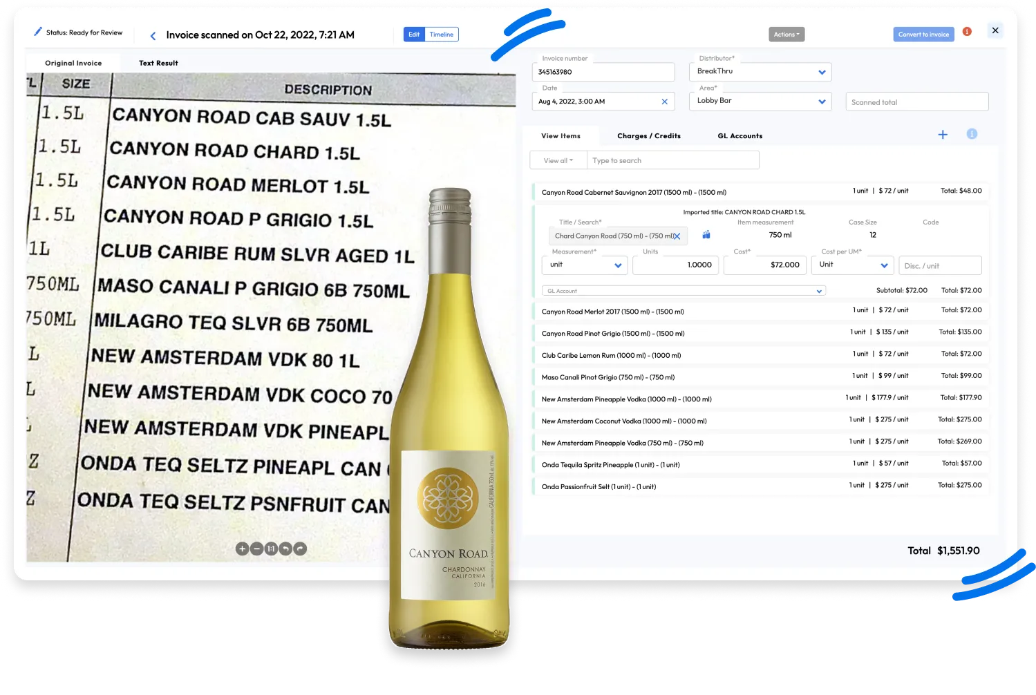 Toast and Inventory & Invoice Management Software Integration