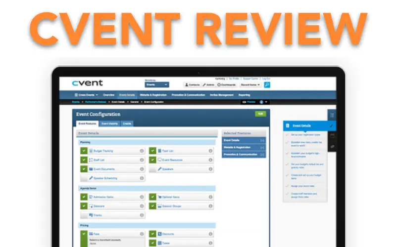 Cvent Review: A Virtual Event Solution Review
