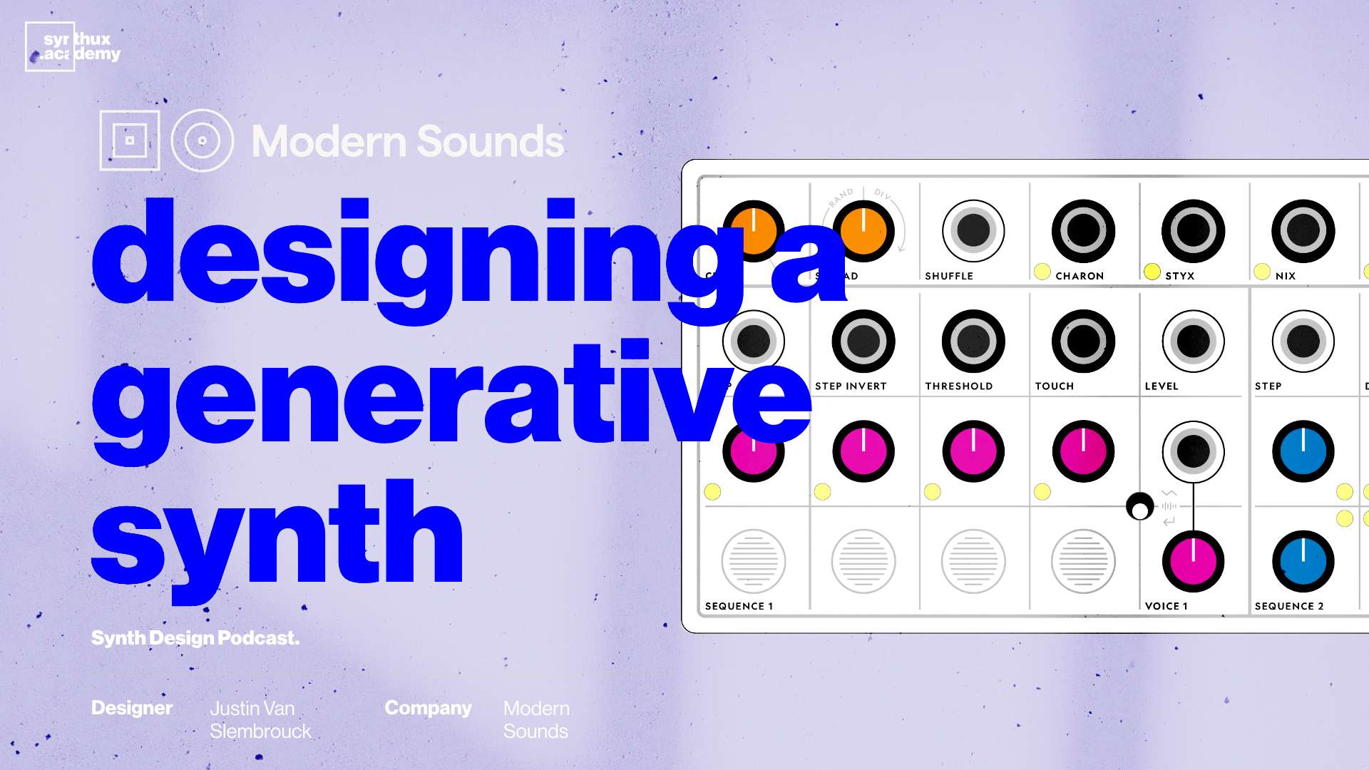 Interfacing generative synthesis | synthux academy