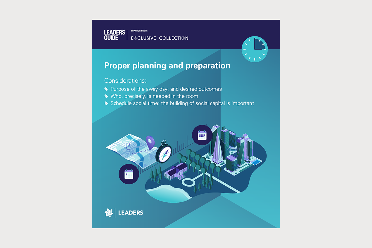 How do you design the perfect high performance away day?