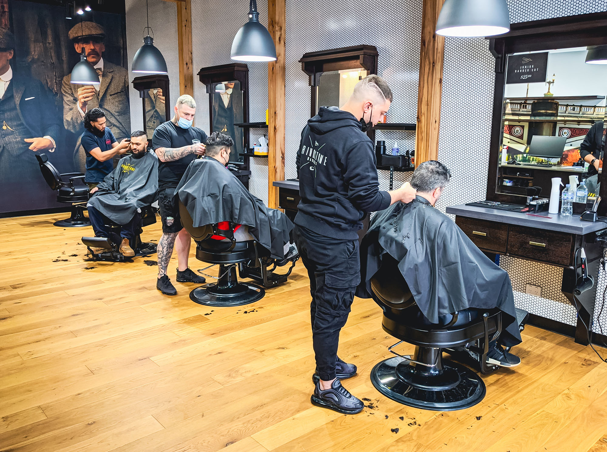 Grindstone Barbers Now Open - Springlake Shopping Centre