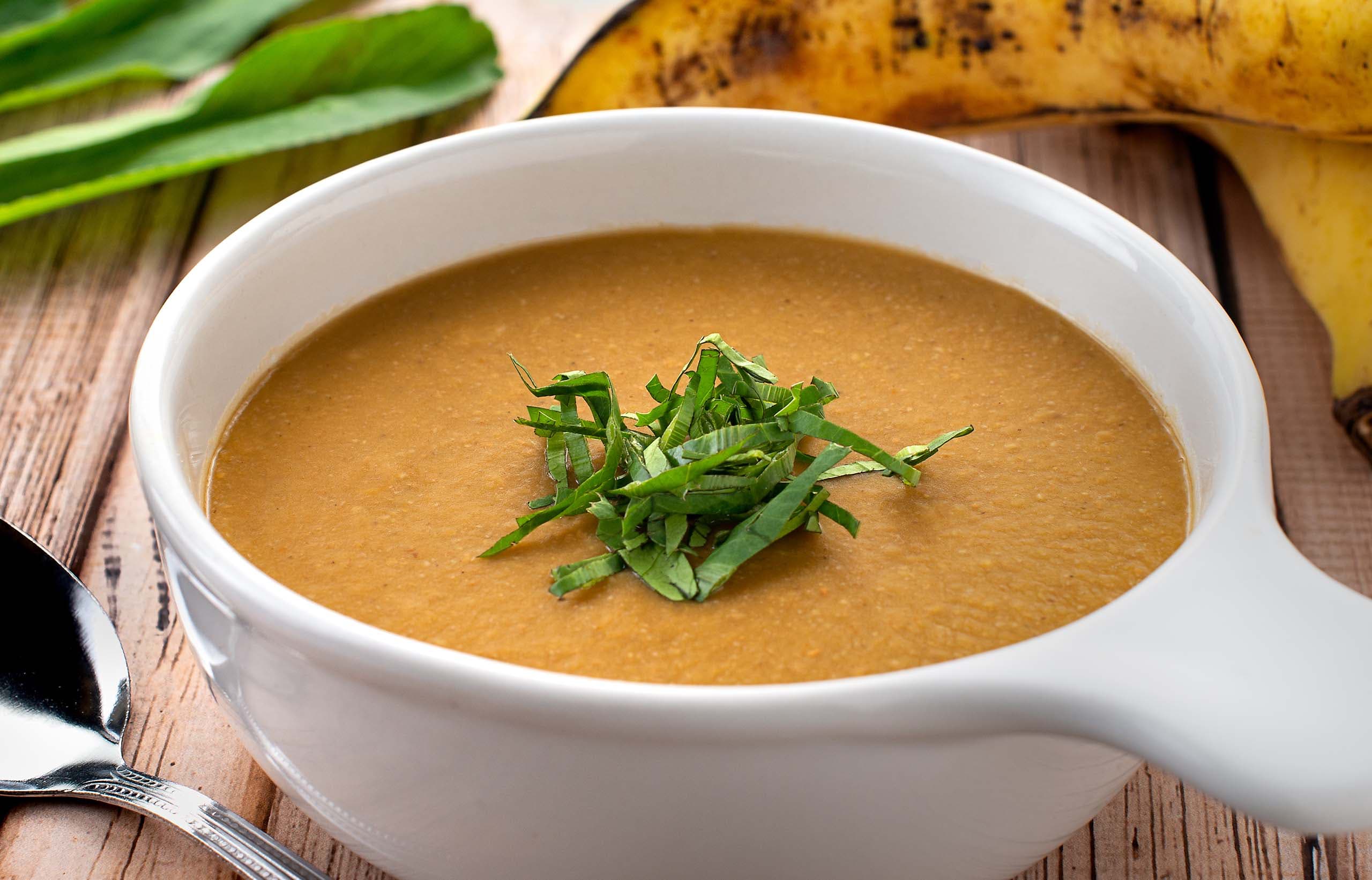 Crema de Gandules con Amarillos