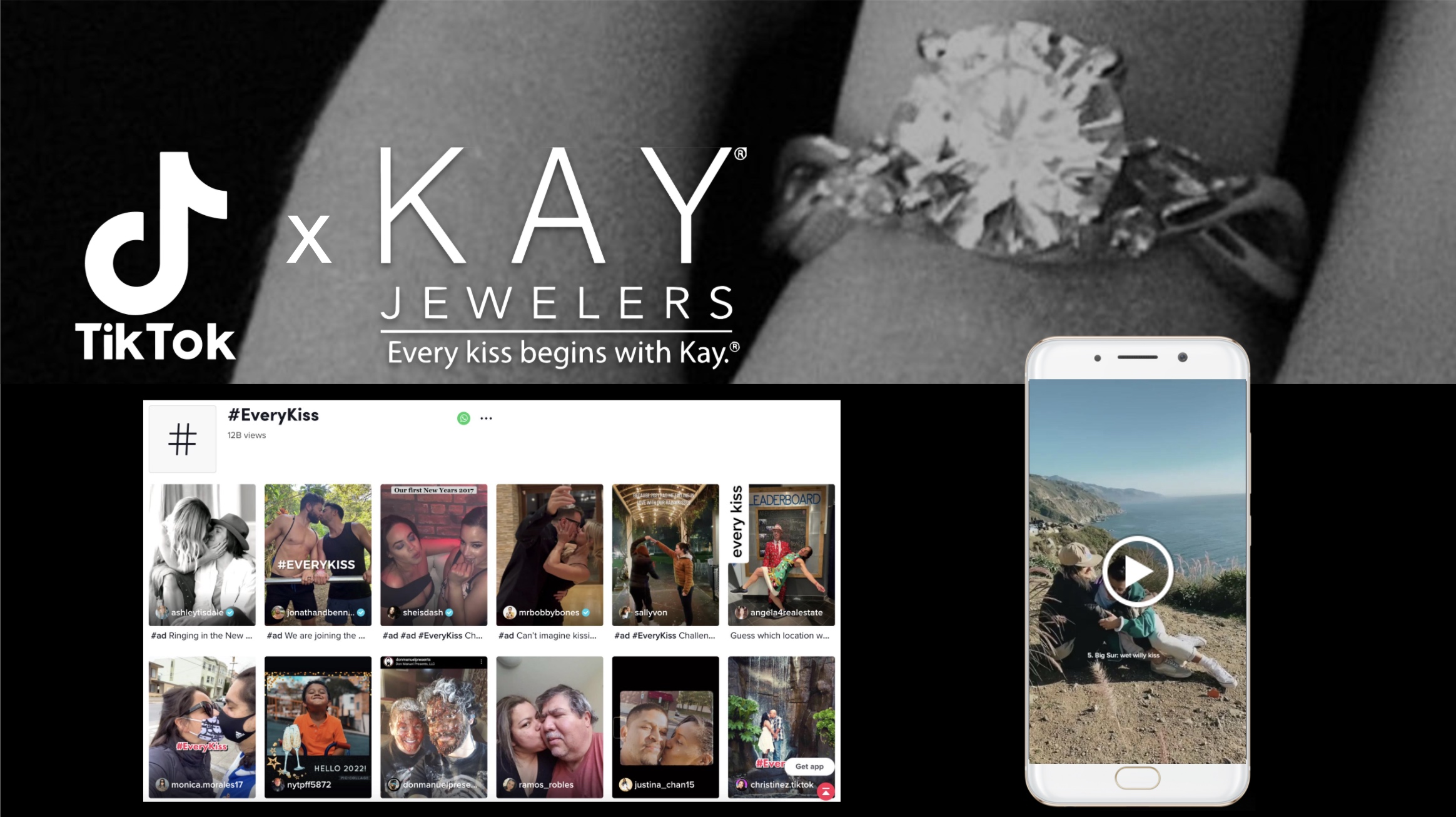 TikTok x Kay Jewelers | Every Kiss