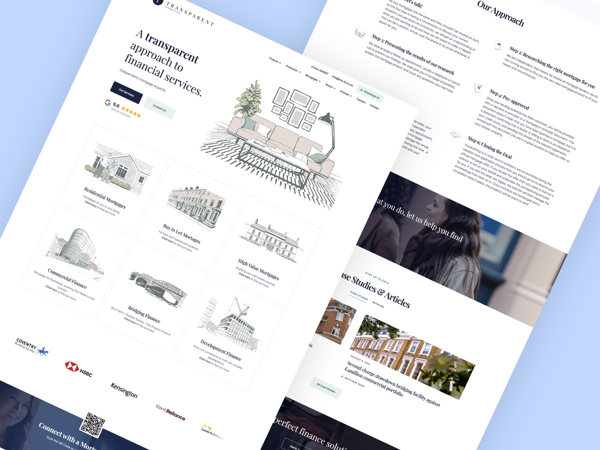 Transparent Mortgage Services | Portfolio | Fountain Digital