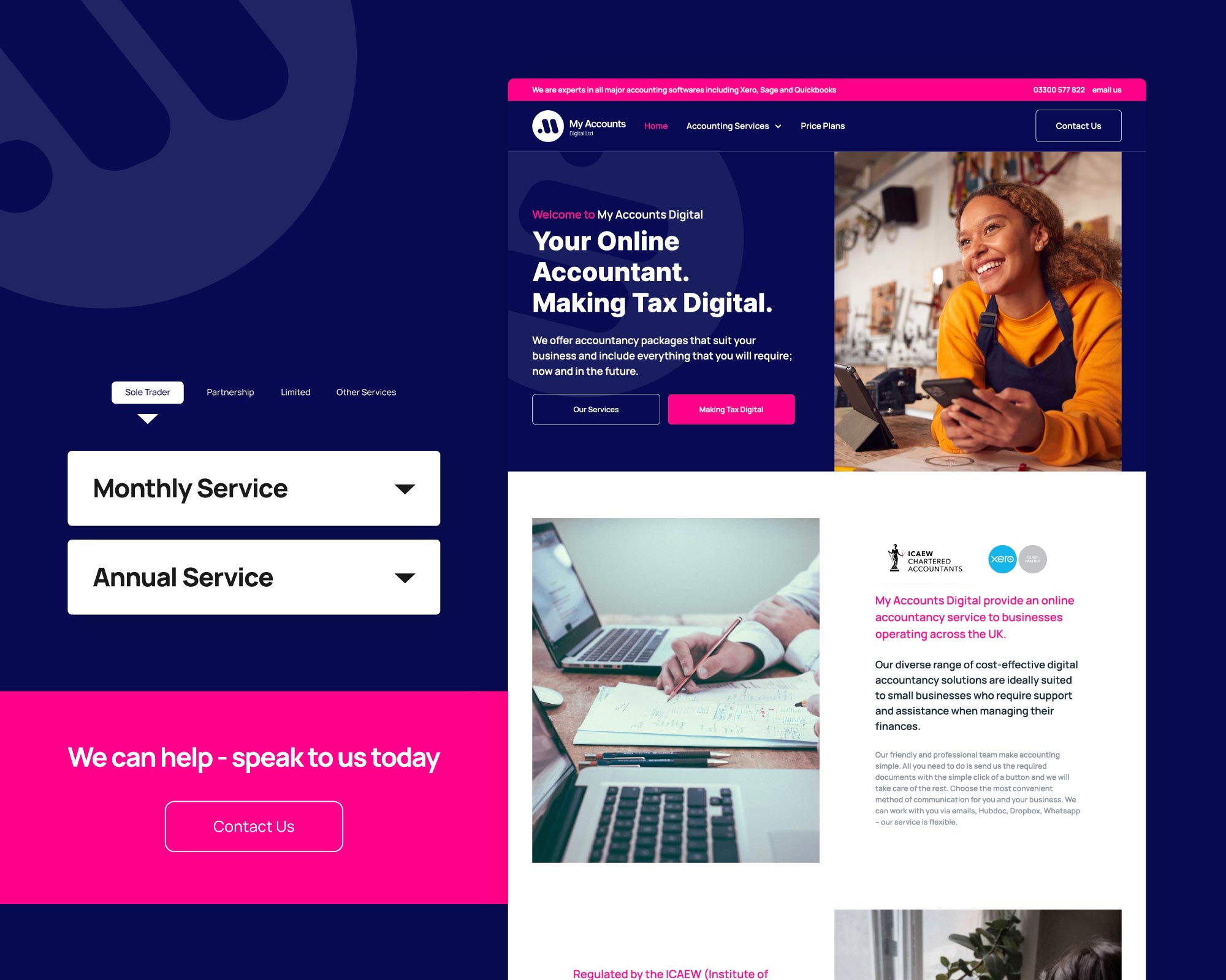 My Accounts Digital | Portfolio | Fountain Digital