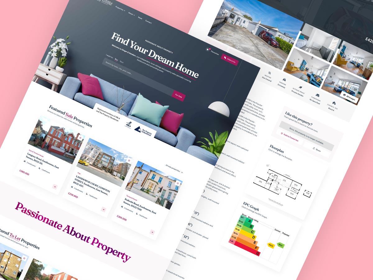 Ginger & Sanders | Portfolio | Fountain Digital