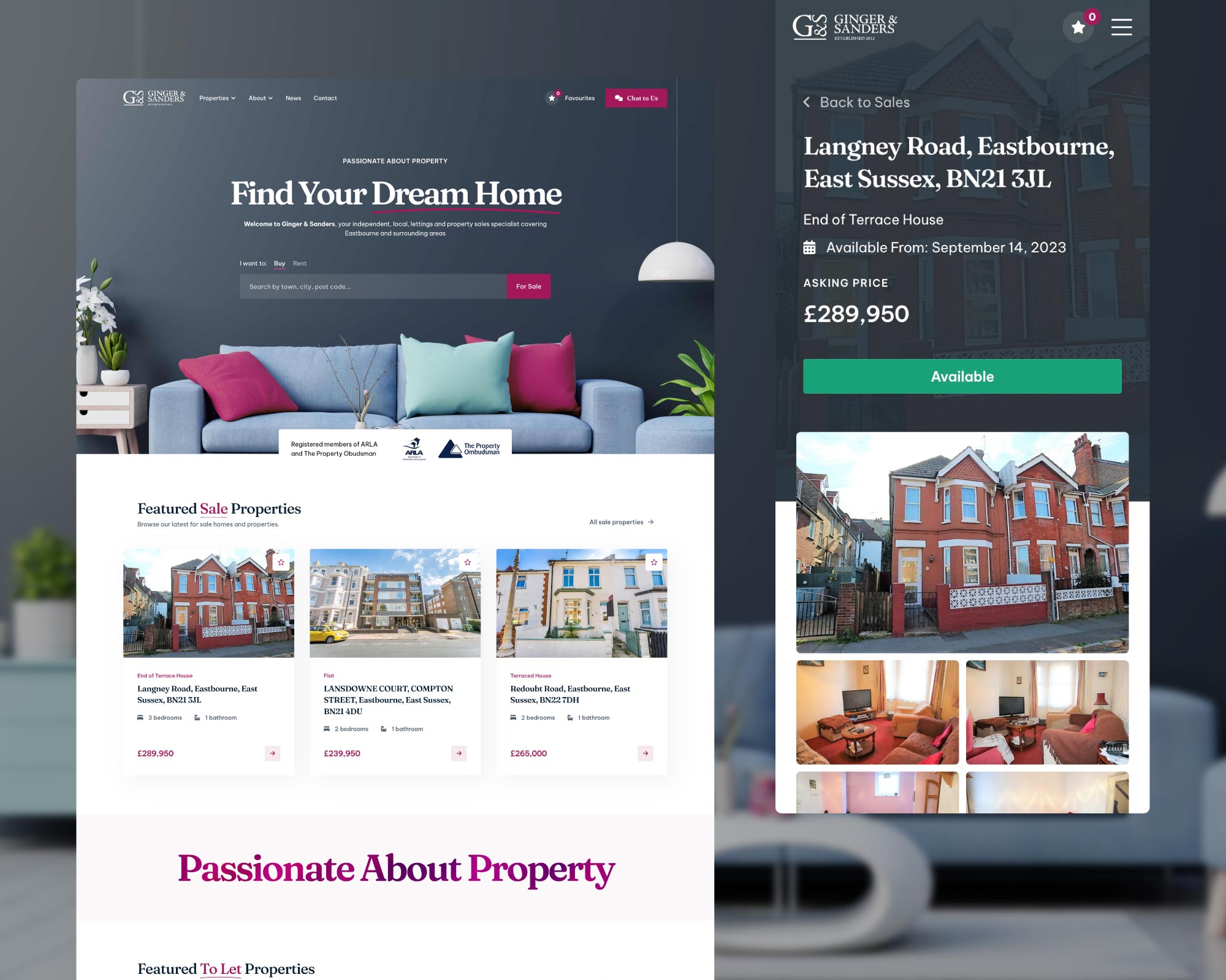 Ginger & Sanders | Portfolio | Fountain Digital