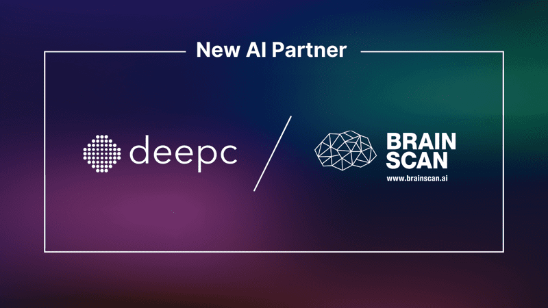 BrainScan and deepc announce partnership