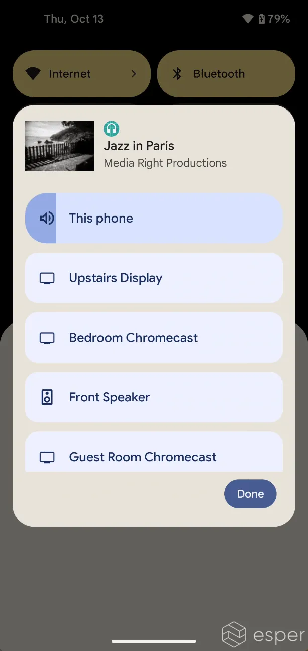 Android’s Output Switcher Will Finally Show Google Cast Devices