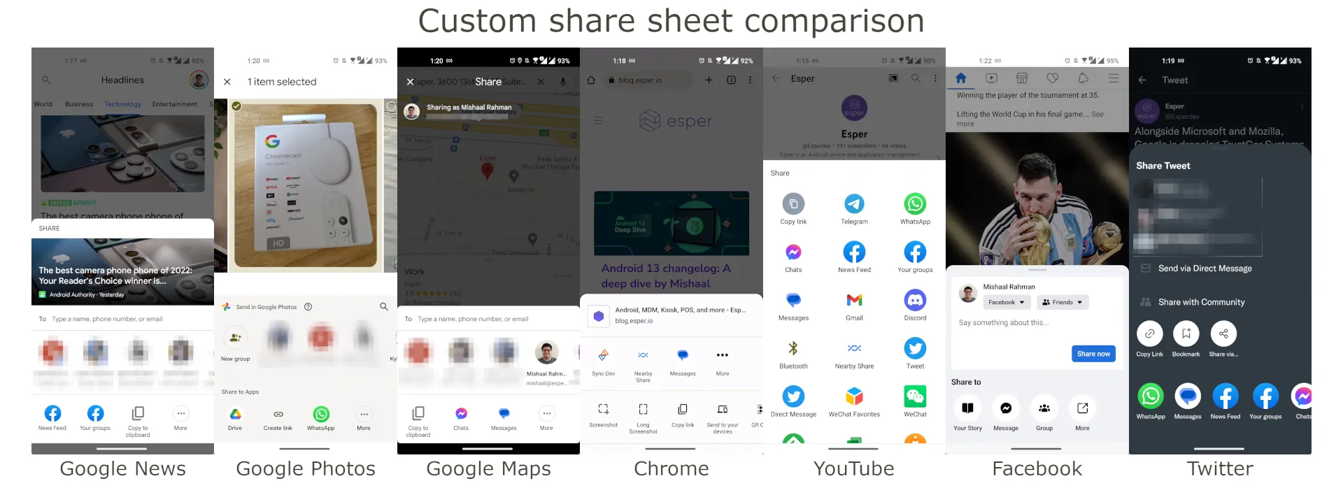 Android 14 could introduce a more consistent share menu