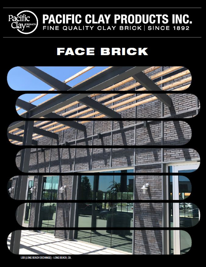 Pacific Clay Products Inc. | Brochures | Face Brick
