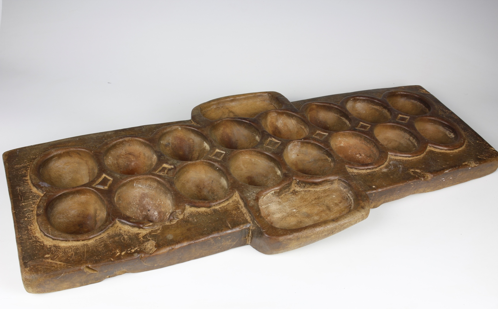 Mid-20th Century 'Bao' Game Board, Tanzanian Coast | £480 | TRIBAL ...