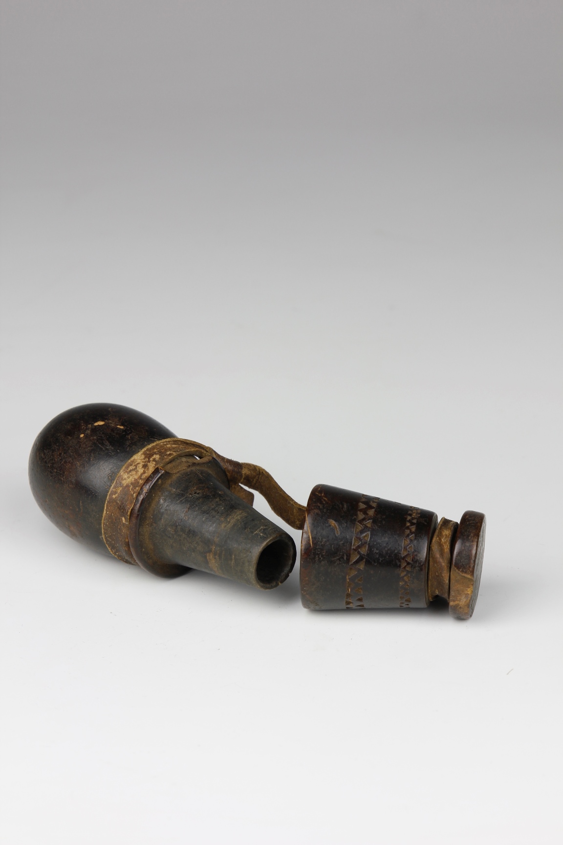 Wagogo Wooden Snuff Container With Finely Engraved Designs, Tanzania ...