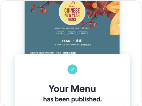 Menuzen | Free Digital Menu Maker